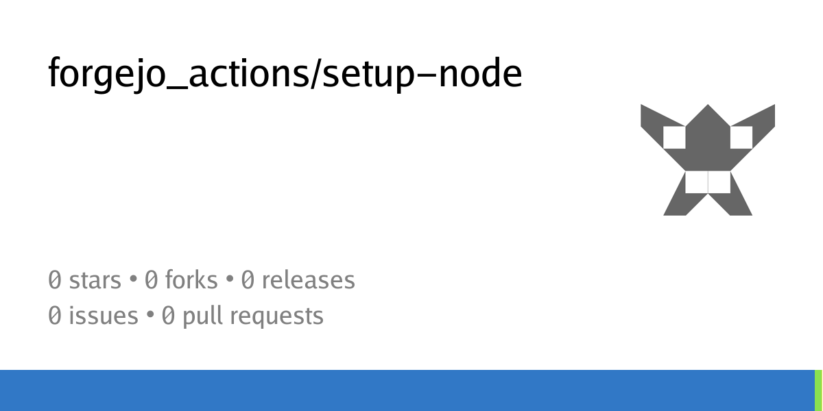 forgejo_actions/setup-node - vroc.ai: Forgejo repository
